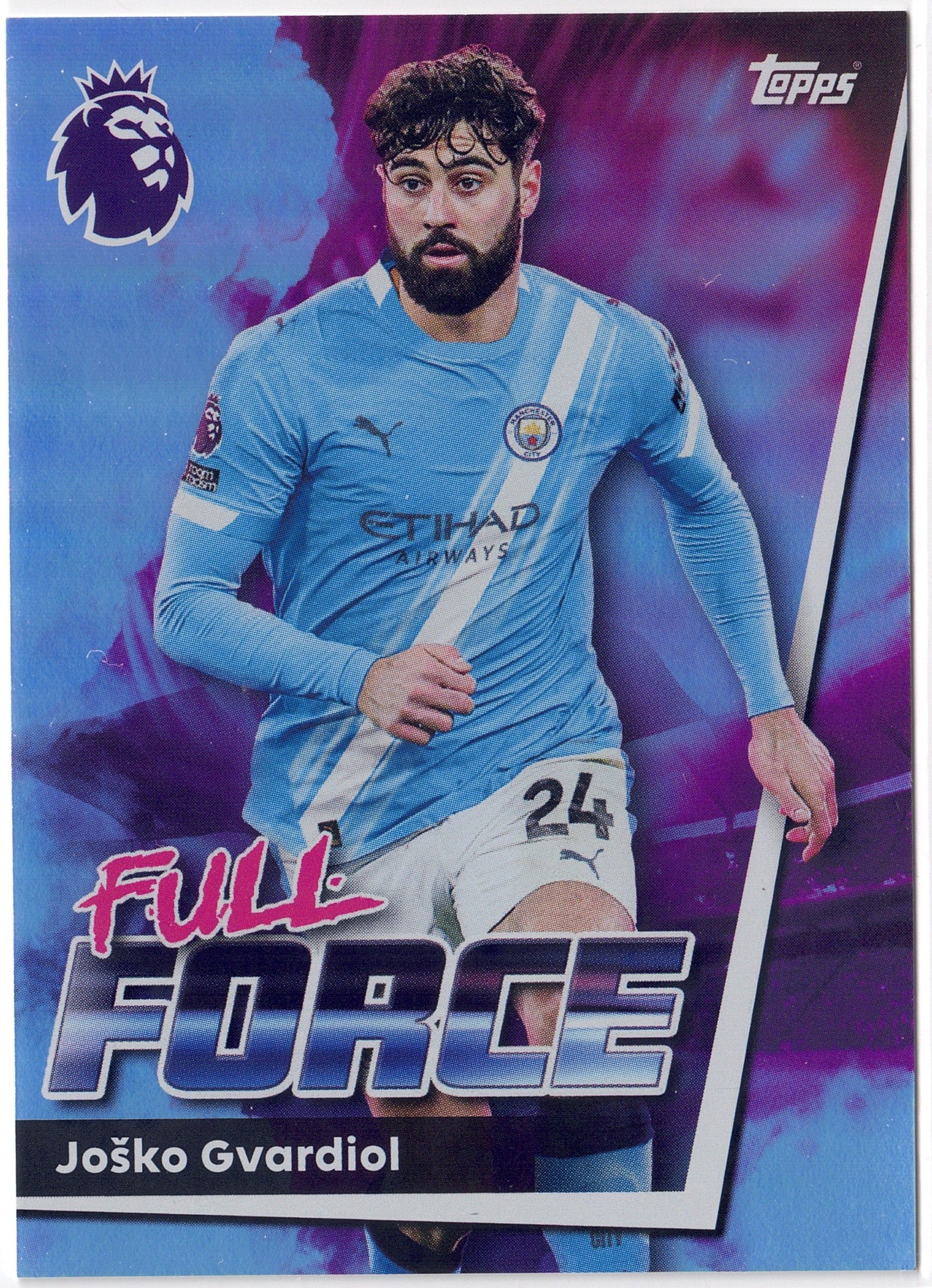 2025-26 Topps Premier League #197 Josko Gvardiol Full Force – CardChase.no